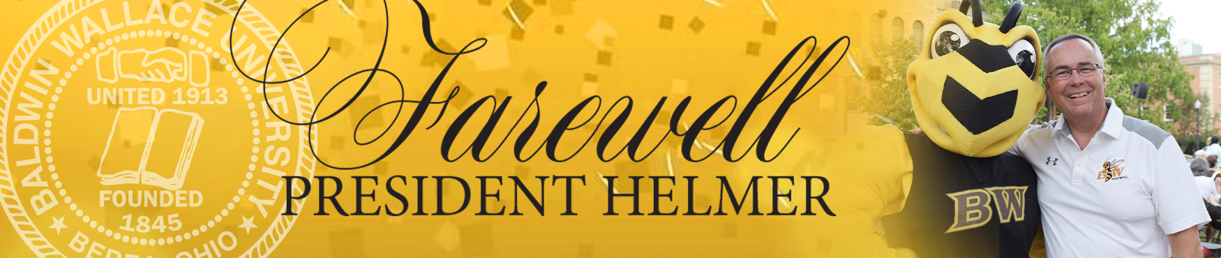 Helmers Farewell - Baldwin Wallace University